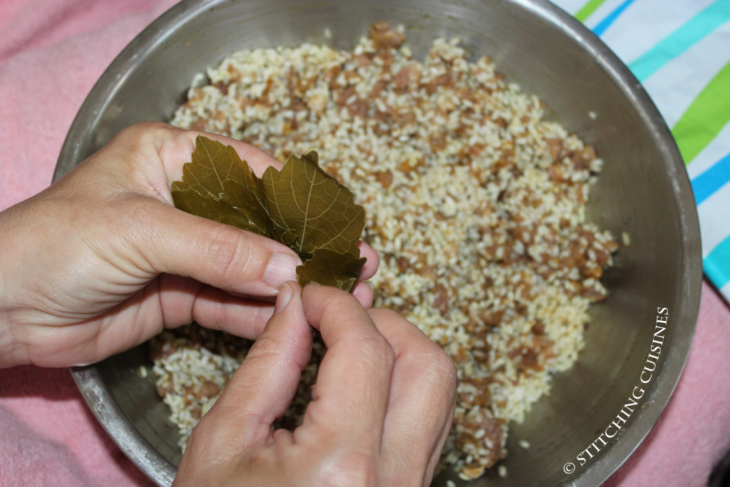 Palestinian Stuffed Grape Leaves – Warak Dawali [GF; VO] – Tatreez ...