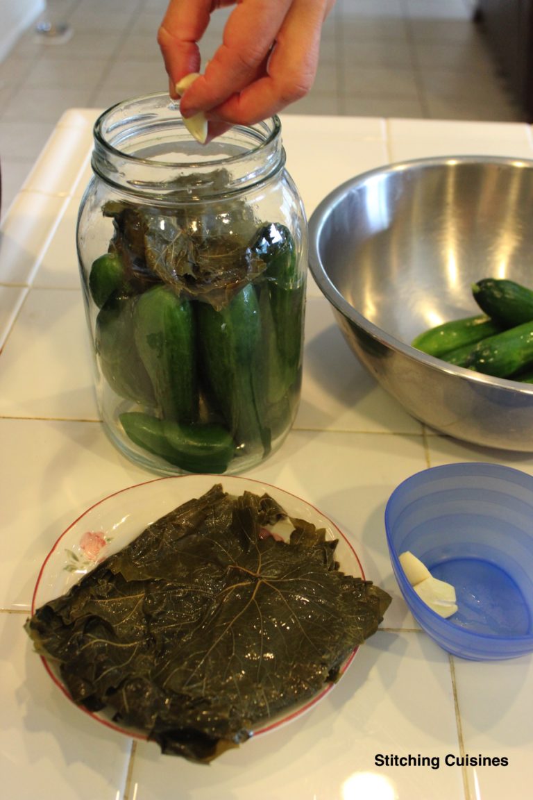 Pickled Persian Cucumbers – Tatreez: Stitching Cuisines